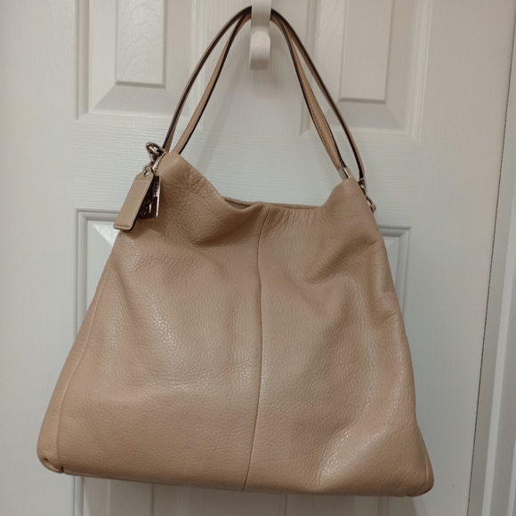 Coach | Bags | Coach Phoebe Shoulder Bag Pebbled Leather | Poshmark